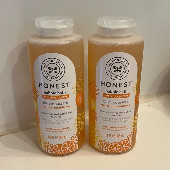 The Honest Company | Bath | Honest Bubble Bath Sweet Orange Vanilla Set ...